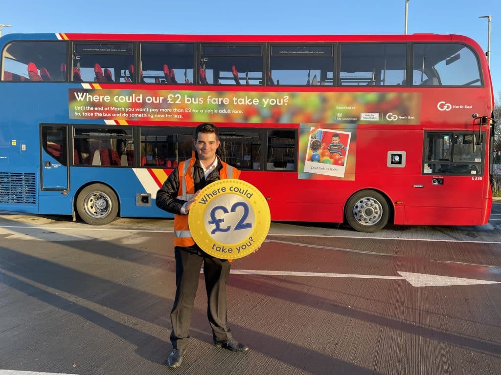 Ten million Go-Ahead passengers benefit from £2 nationwide bus fare cap ...