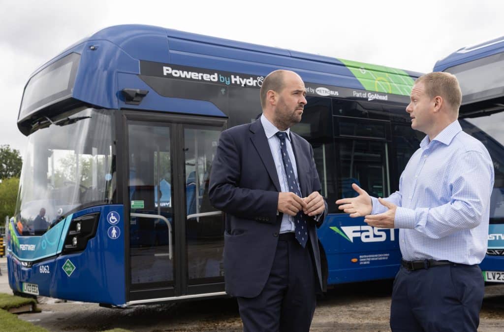 £30 million investment in pioneering hydrogen bus fleet and refuelling ...