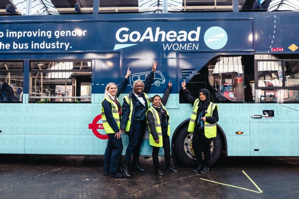 Go-Ahead plans to recruit 1,500 women bus drivers, aiming for 50% ...