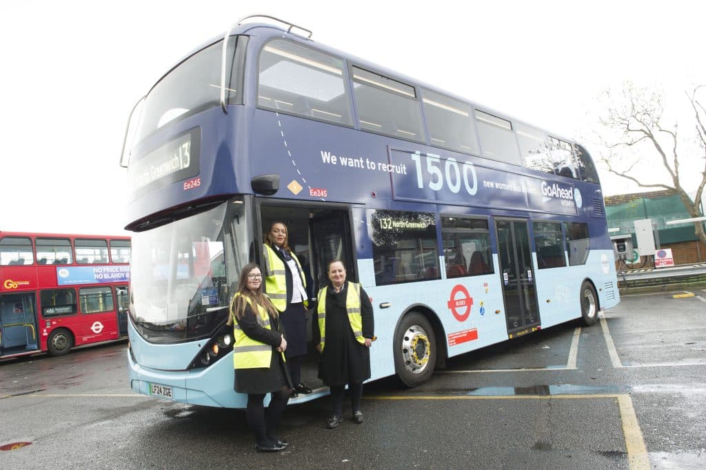 Go-Ahead's blue London buses to drive diversity with more women behind ...